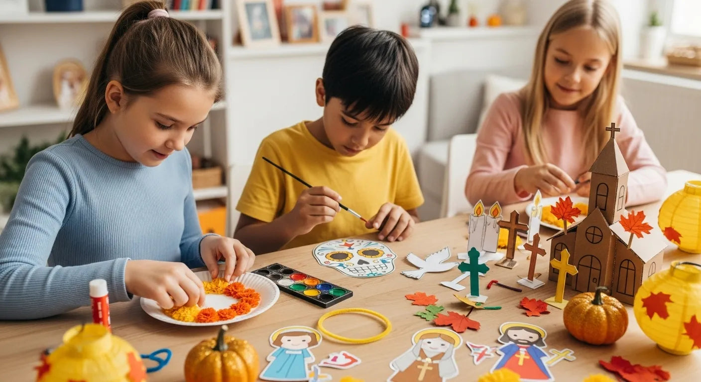 All Saints Day Crafts for Kids: Joyful Learning Adventures | I'm the ...