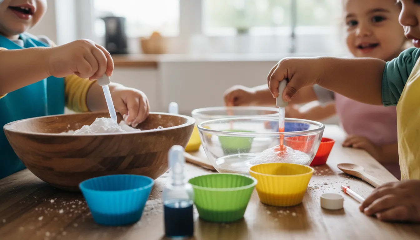 Baking Soda Toddler Activity Ideas for Fun STEM Learning | I'm the Chef Too