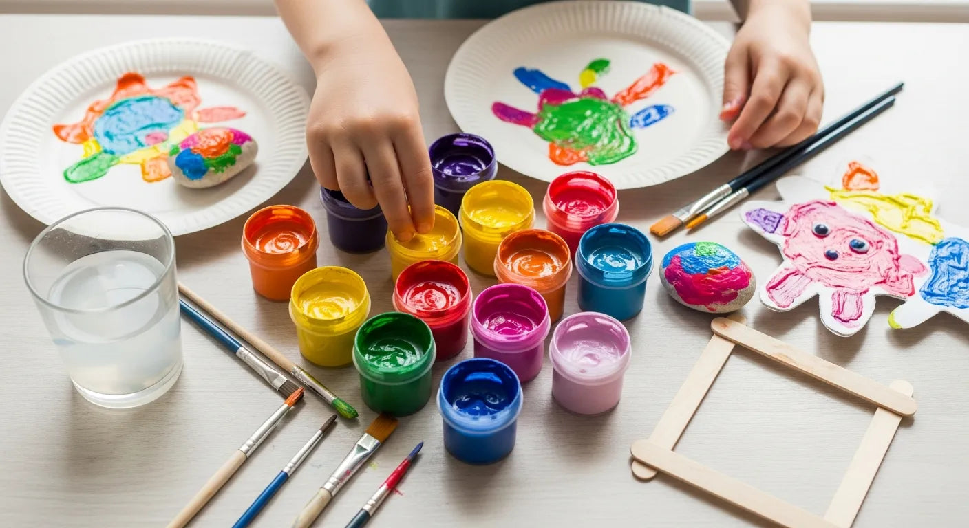 Best Paint for Kids Crafts: A Safe & Creative Choice | I'm the Chef Too