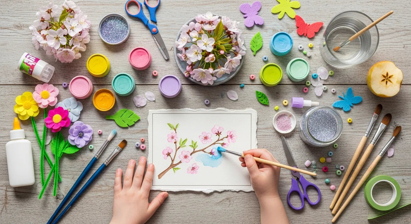 Blossom & Create: Spring Art and Craft for Kids | I'm the Chef Too