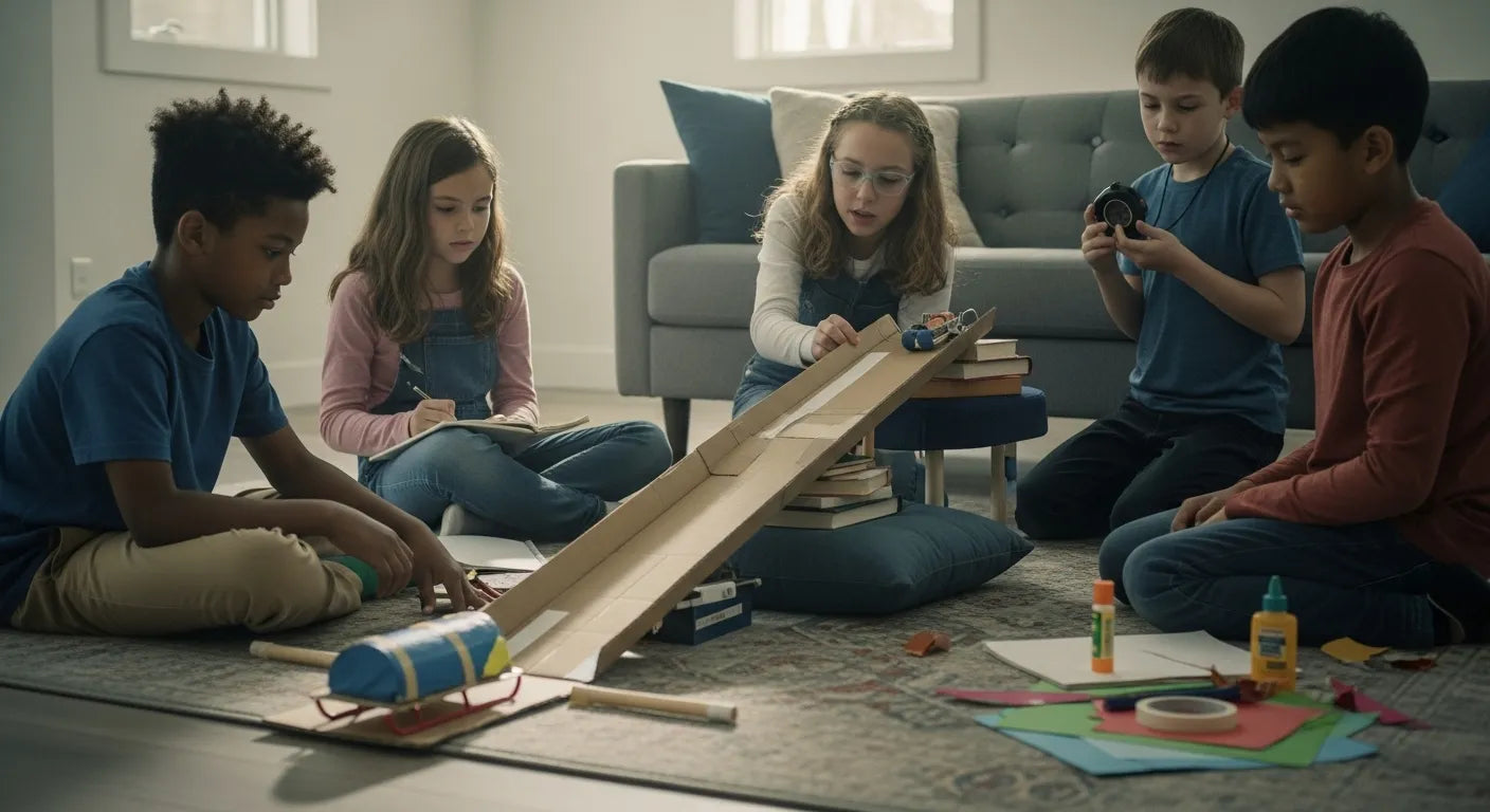 Bobsled STEM Challenge: Engineering Thrills at Home | I'm the Chef Too