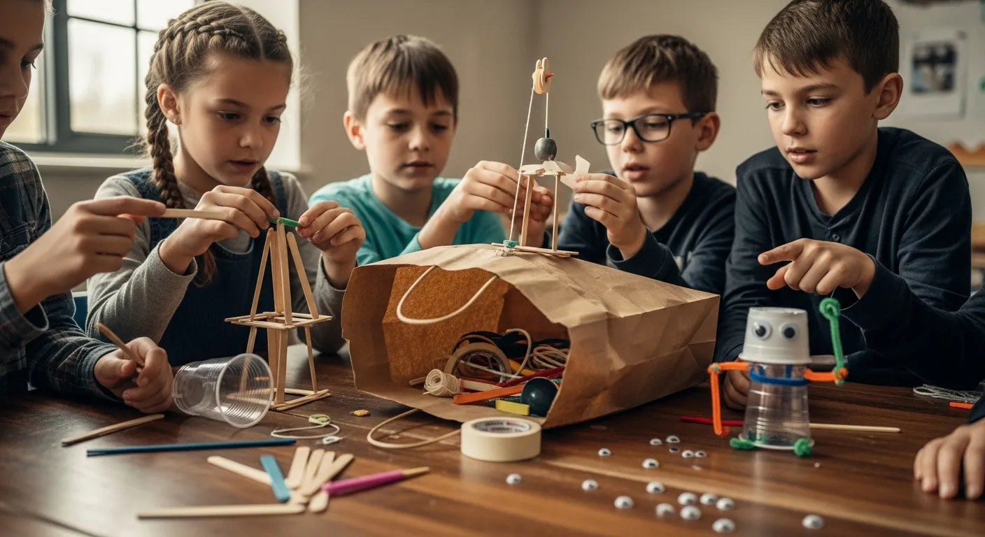 Brown Bag STEM Challenge: Simple Fun, Big Learning | I'm the Chef Too