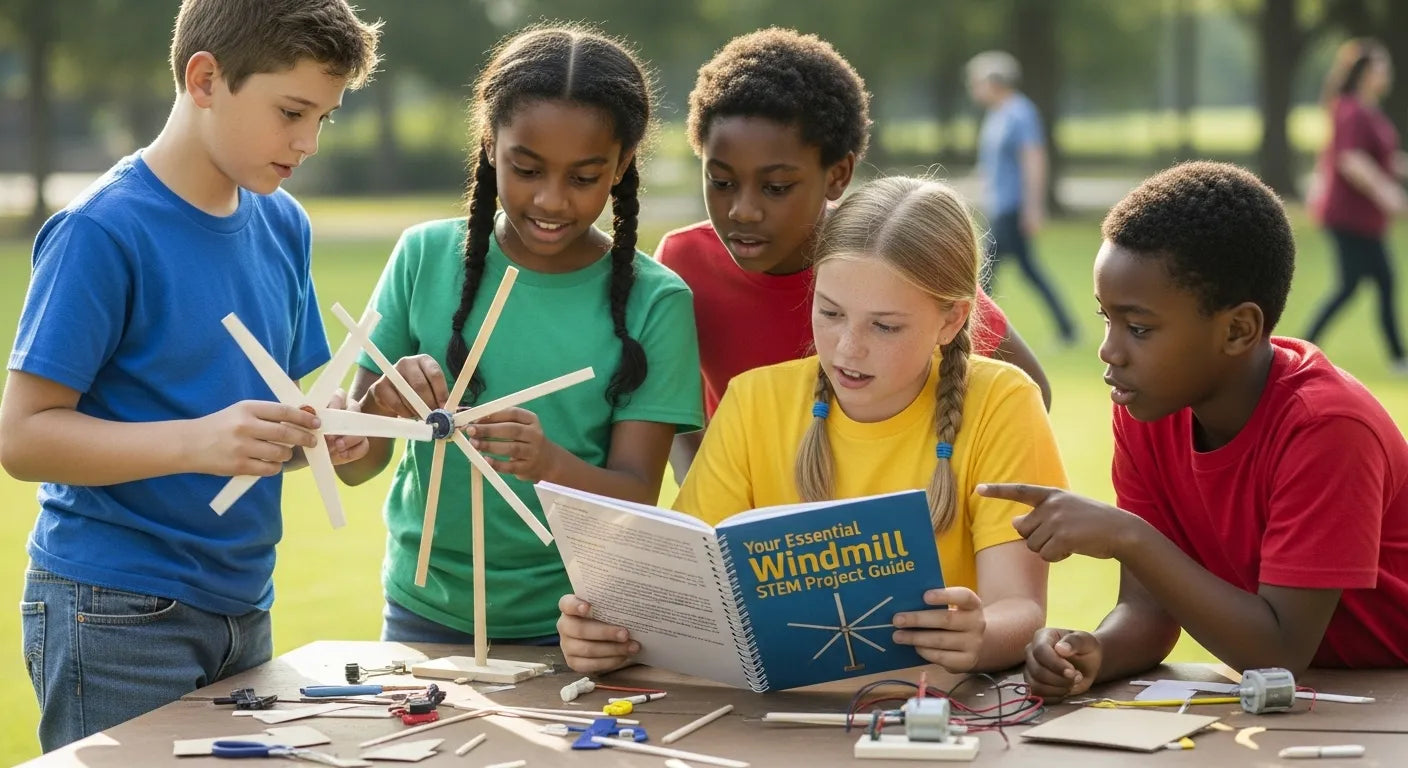 Build a Buzz: Your Essential Windmill STEM Project Guide | I'm the Chef Too