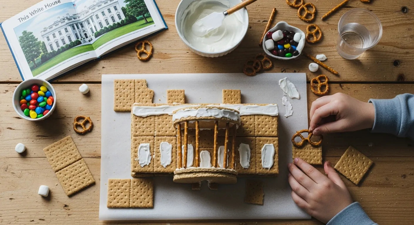 Build a White House Craft for Kids: A Delicious Blend of History, STEM ...
