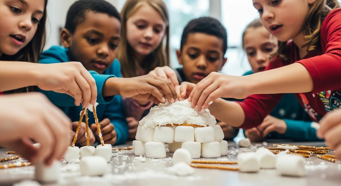 Build an Igloo STEM Challenge: Edible Arctic Adventures | I'm the Chef Too