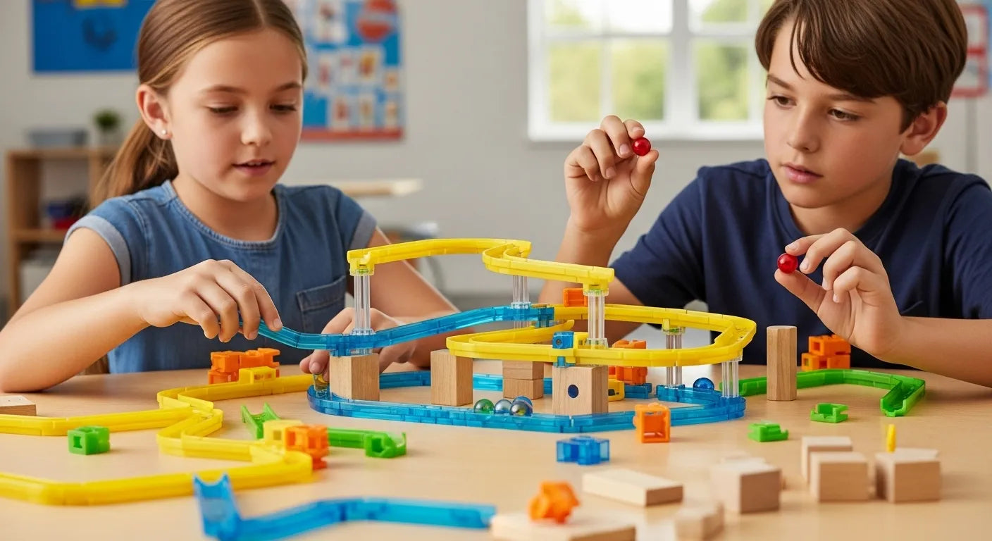 Build & Learn: Marble Maze STEM Challenge | I'm the Chef Too