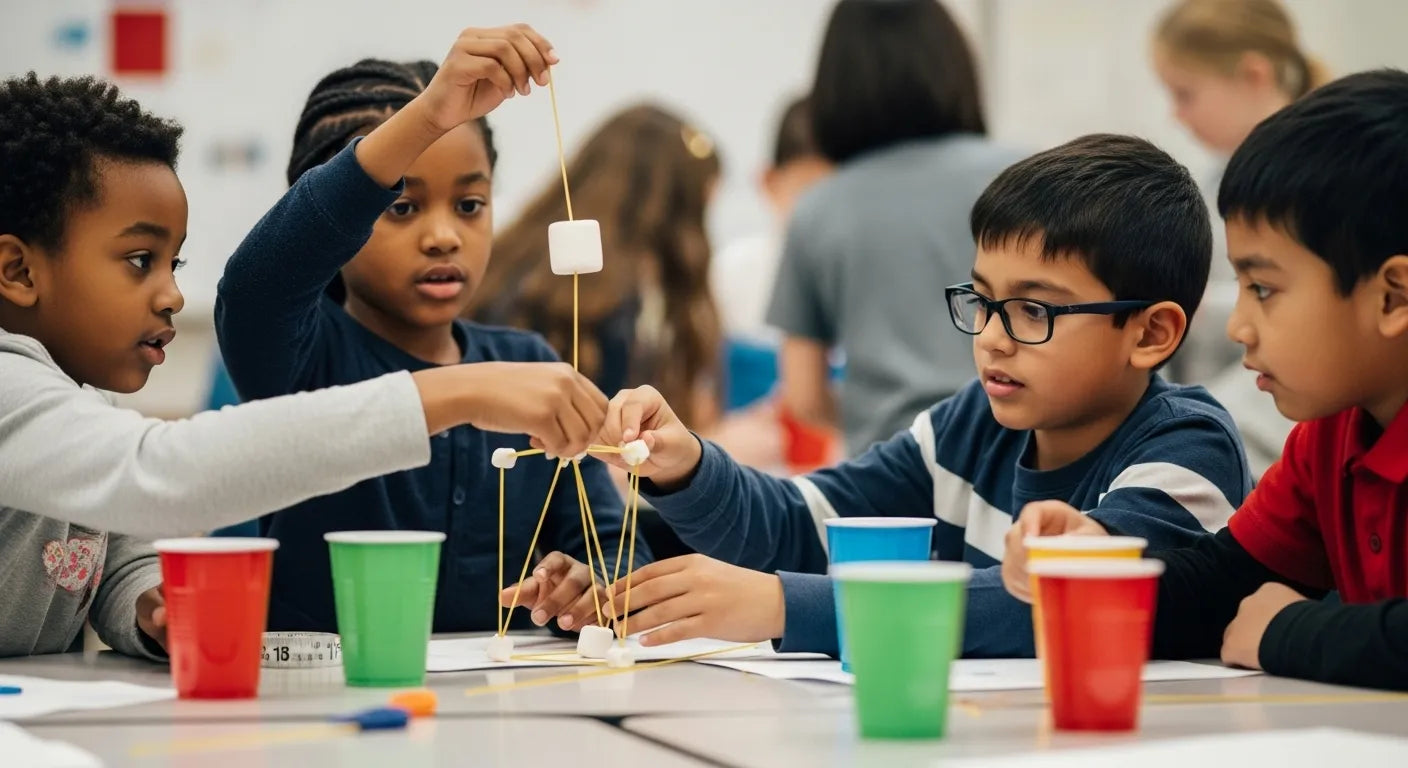 Build Tall! The Epic STEM Marshmallow Tower Challenge | I'm the Chef Too