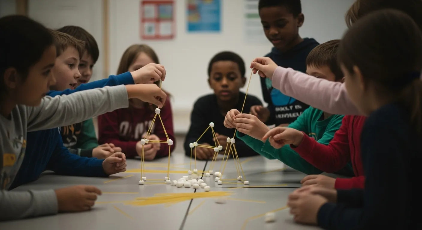 Build the Tallest: Spaghetti & Marshmallow STEM Challenge | I'm the ...