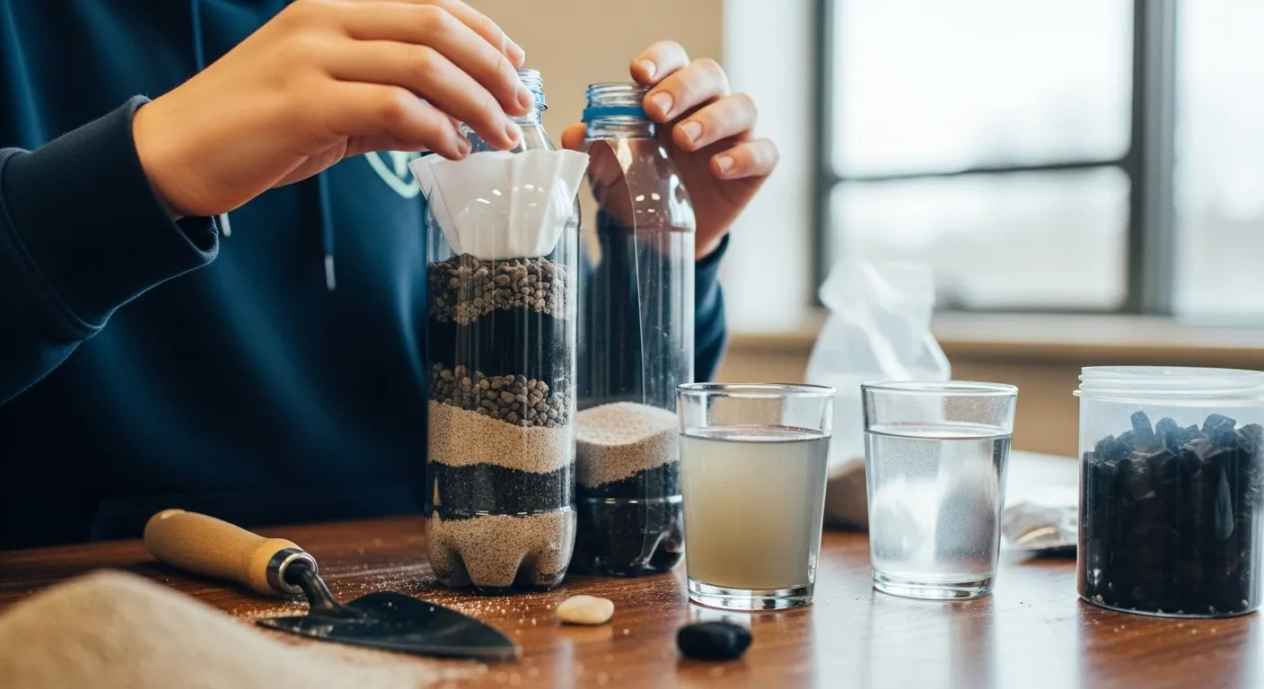 Build Your Own Water Filter STEM Project | I'm the Chef Too