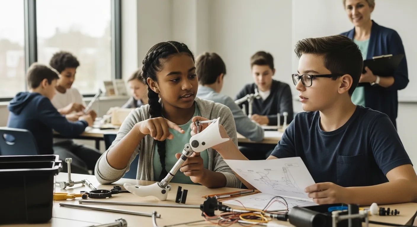 Building Empathy and Innovation: The Prosthetic Leg STEM Project | I'm ...