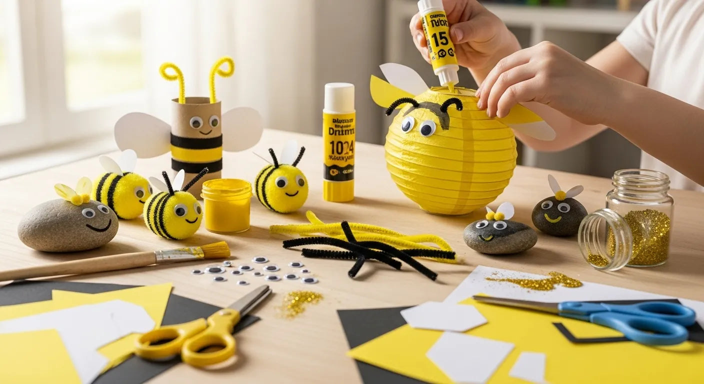 Buzzing into Learning: Fun Bumblebee Crafts for Kids | I'm the Chef Too