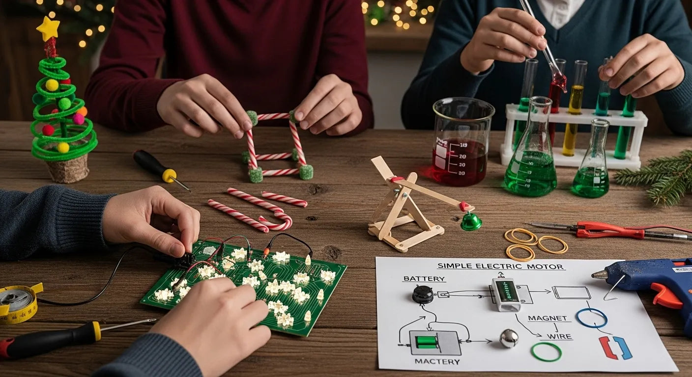 Christmas STEM for Middle Schoolers: Festive Challenges | I'm the Chef Too