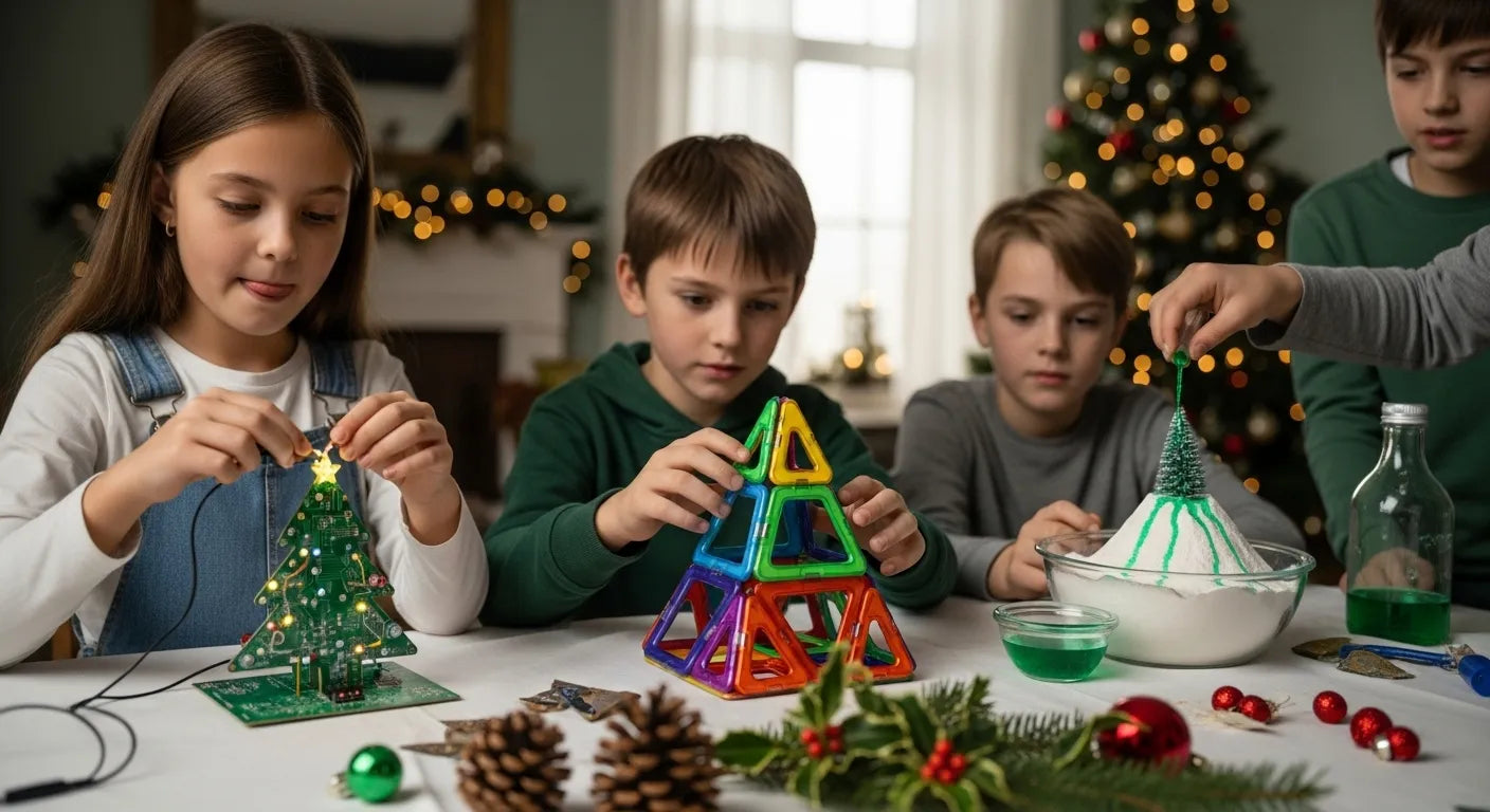 Christmas Tree STEM Projects: Festive Fun & Learning | I'm the Chef Too