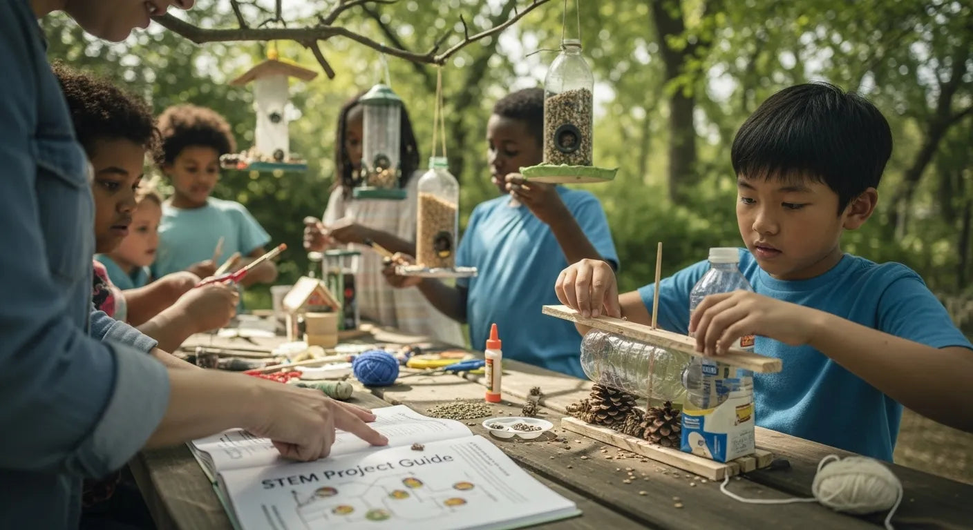 Crafting a Home for Feathered Friends: Your Bird Feeder STEM Project ...