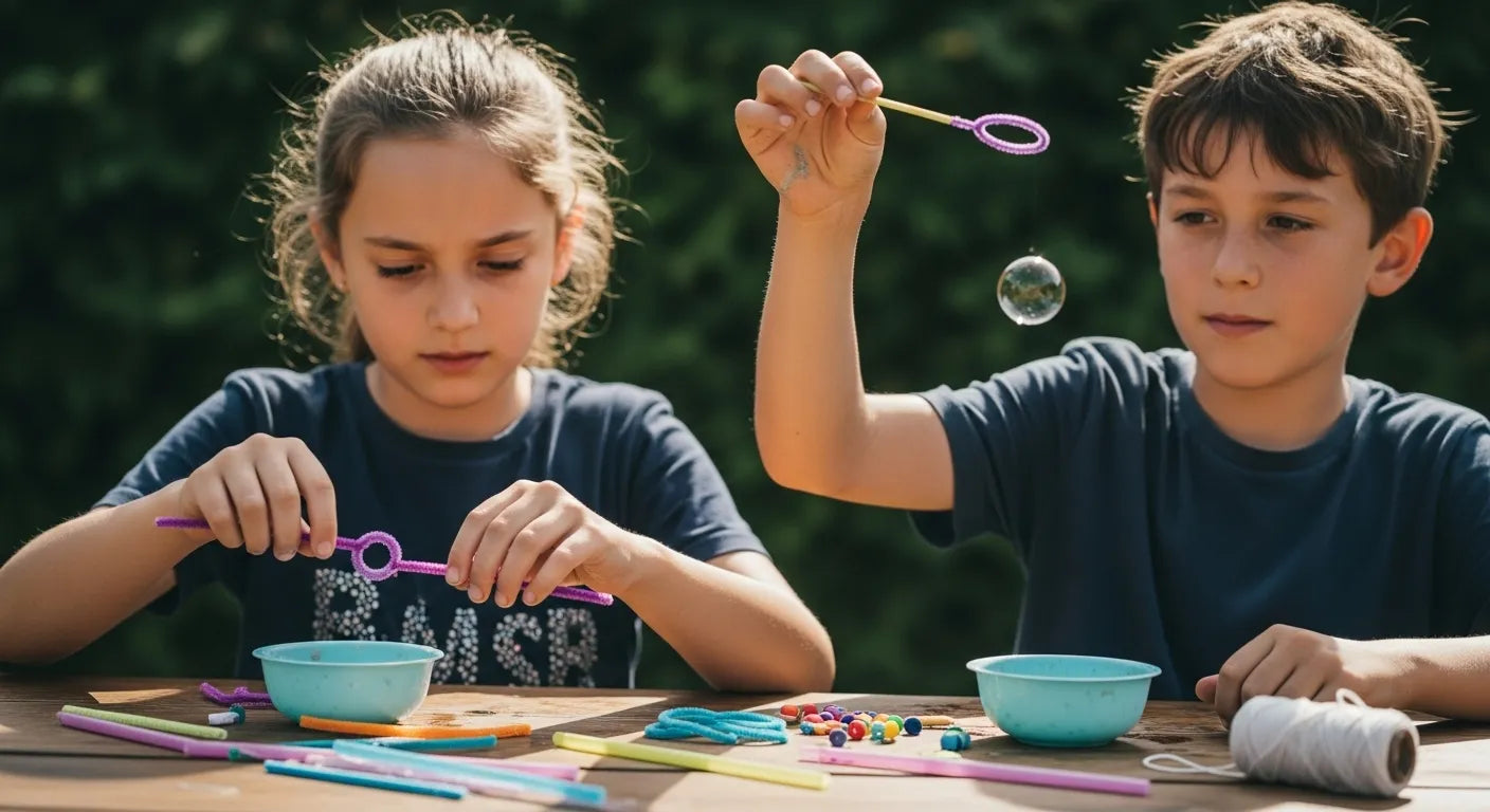 Crafting Curiosity: The Bubble Wand STEM Challenge | I'm the Chef Too