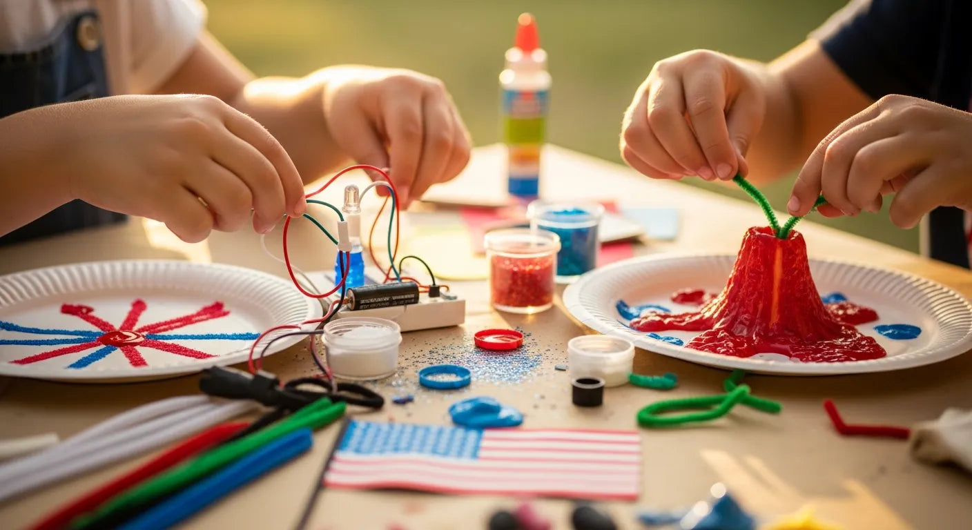Creative 4th of July Projects for Kids: STEM & Craft Fun | I'm the Chef Too