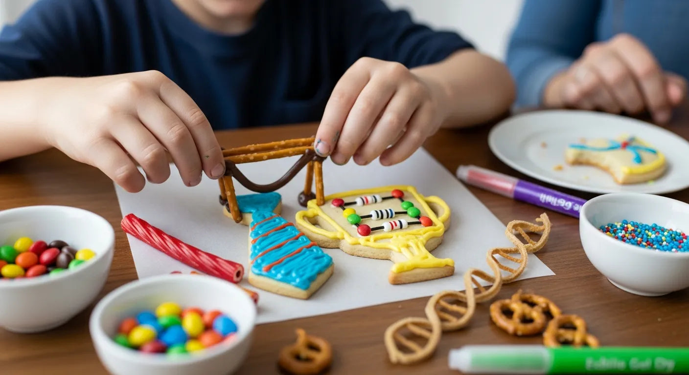 Creative Fathers Day Craft for Kids: Edible STEM Adventures | I'm the ...