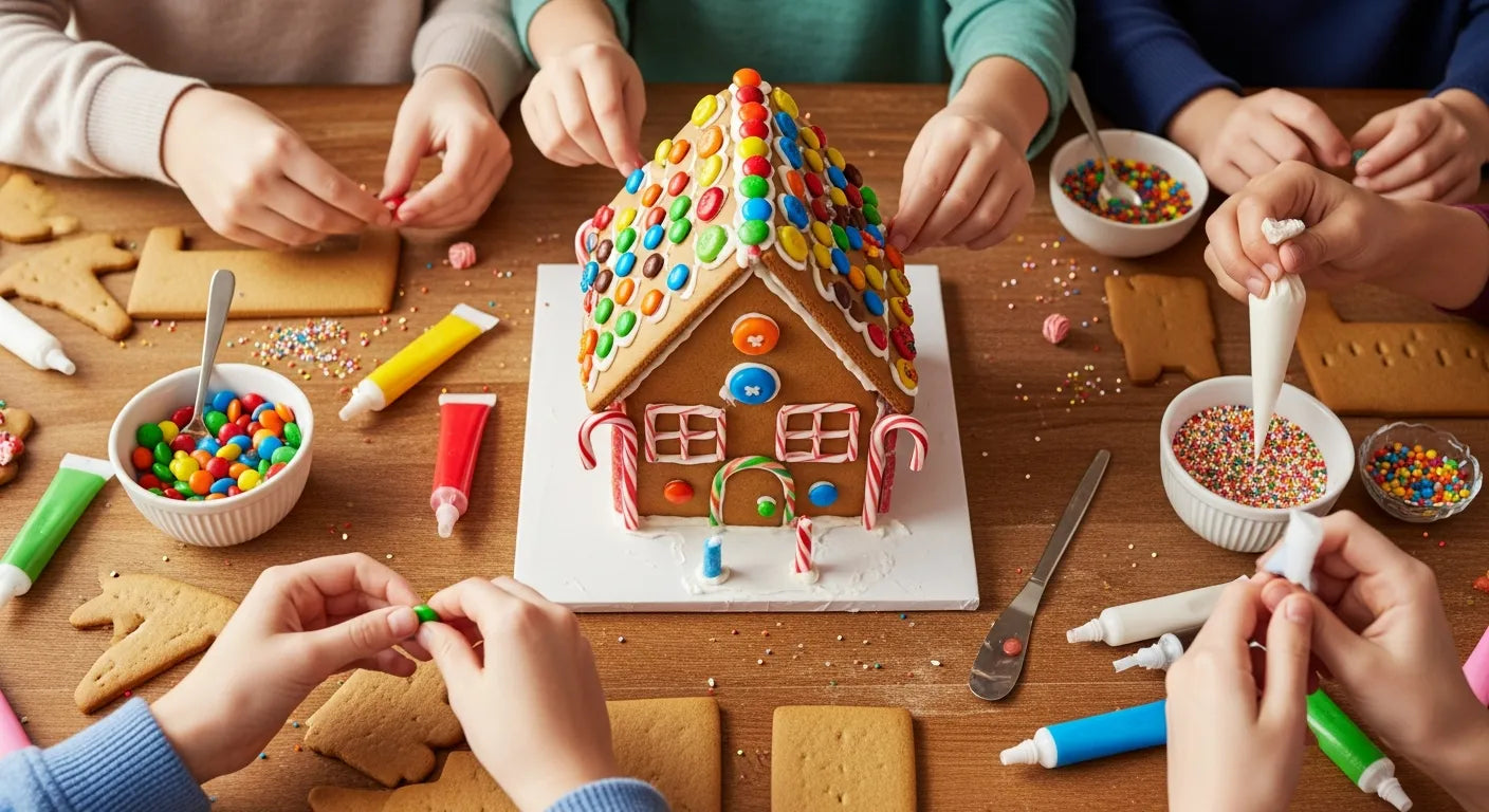 Creative Gingerbread House Craft for Kids: A Sweet STEM Adventure | I'm ...