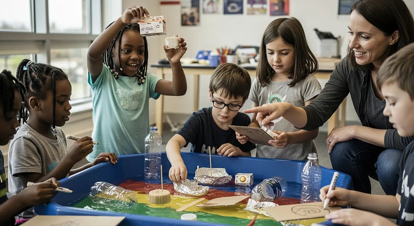 Creative STEM Challenge: Kids Build a Boat! | I'm the Chef Too