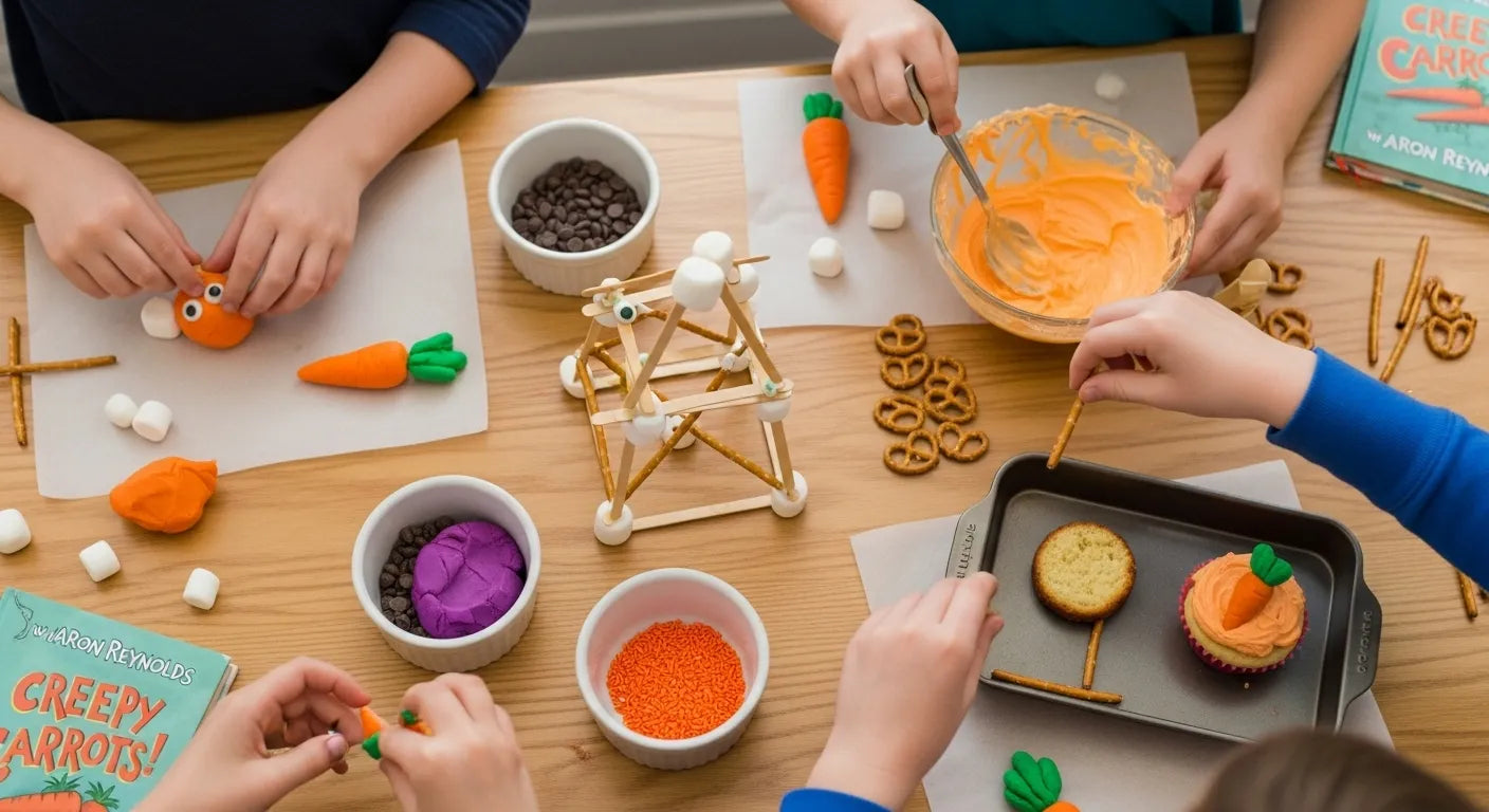 Creepy Carrots STEM Challenge: Build & Bake Fun! | I'm the Chef Too
