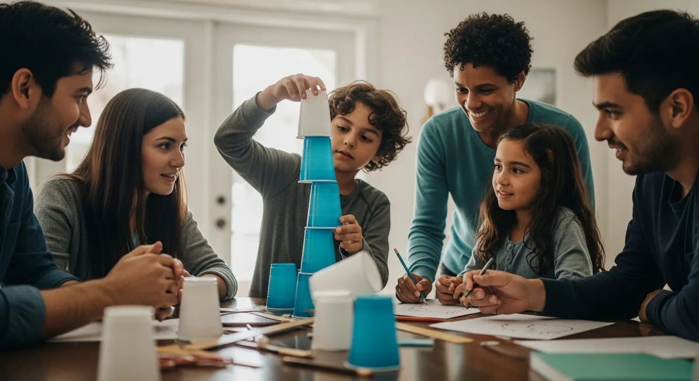 Cup STEM Challenge: Build Big Skills & Family Fun | I'm the Chef Too