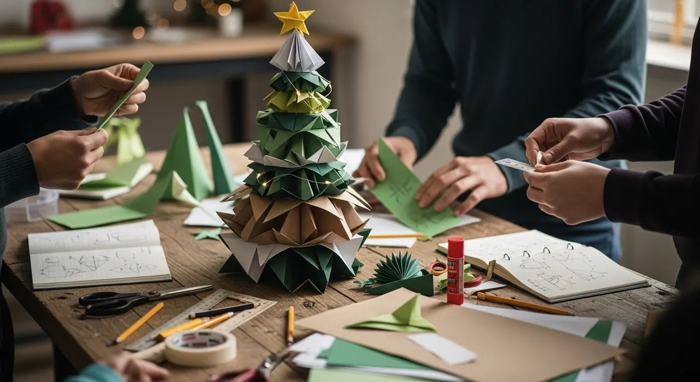 Design & Build: The Ultimate Paper Christmas Tree STEM Challenge | I'm ...