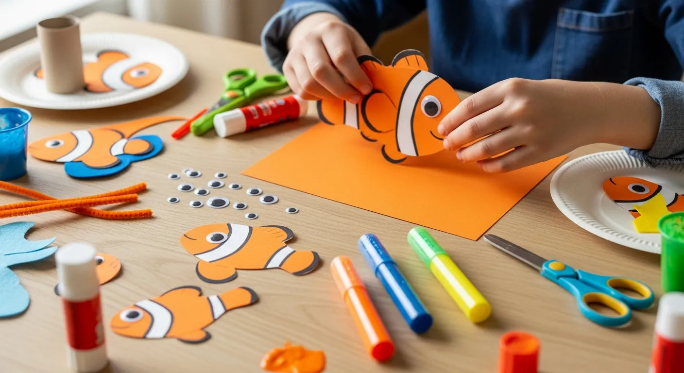 Creative Clownfish Craft: Fun STEM & Art Ideas for Kids