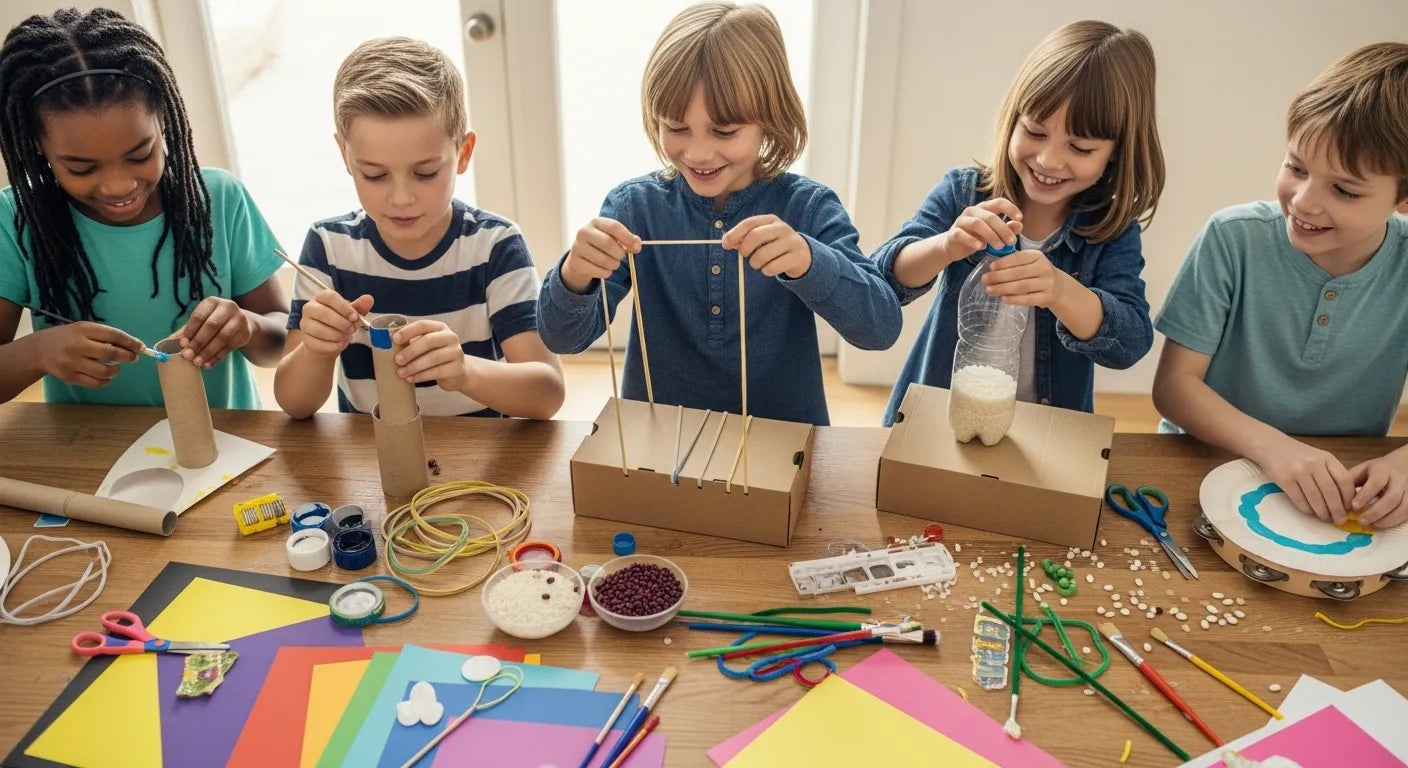DIY Musical Instruments: Fun STEM Projects for Kids | I'm the Chef Too