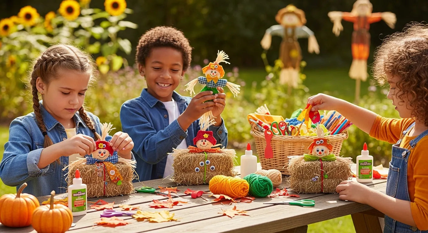 DIY Scarecrow Crafts for Kids: Fun & Educational Activities | I'm the ...