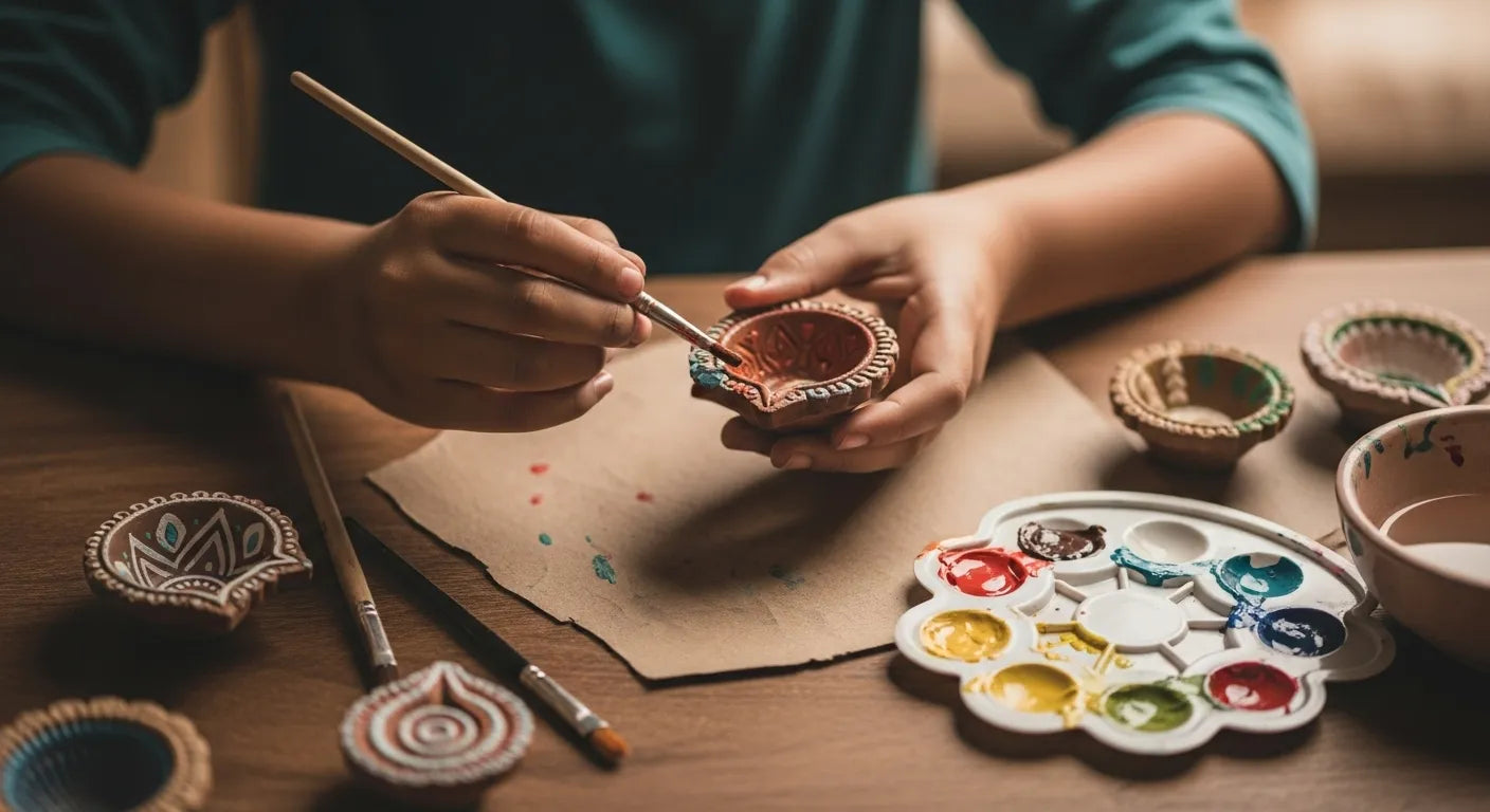 Diya Glow & Craft Joy: Diwali Arts for Kids | I'm the Chef Too