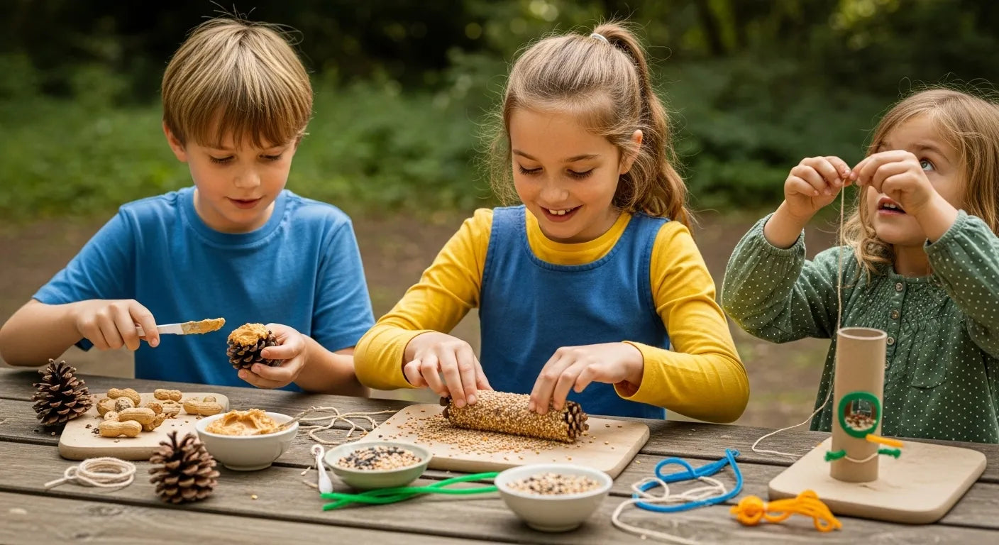 Easy Bird Feeder Crafts: Kids Connect with Nature | I'm the Chef Too