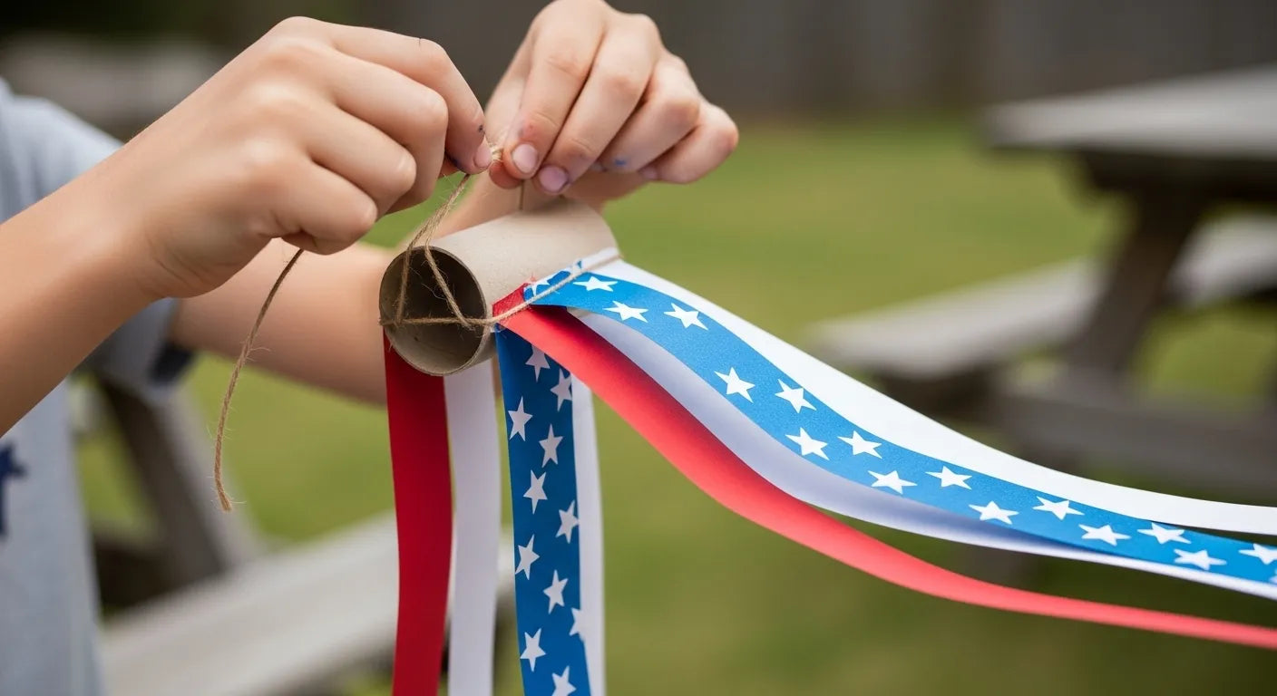 Easy Patriotic Windsock Craft for Kids: Fun STEM Activity