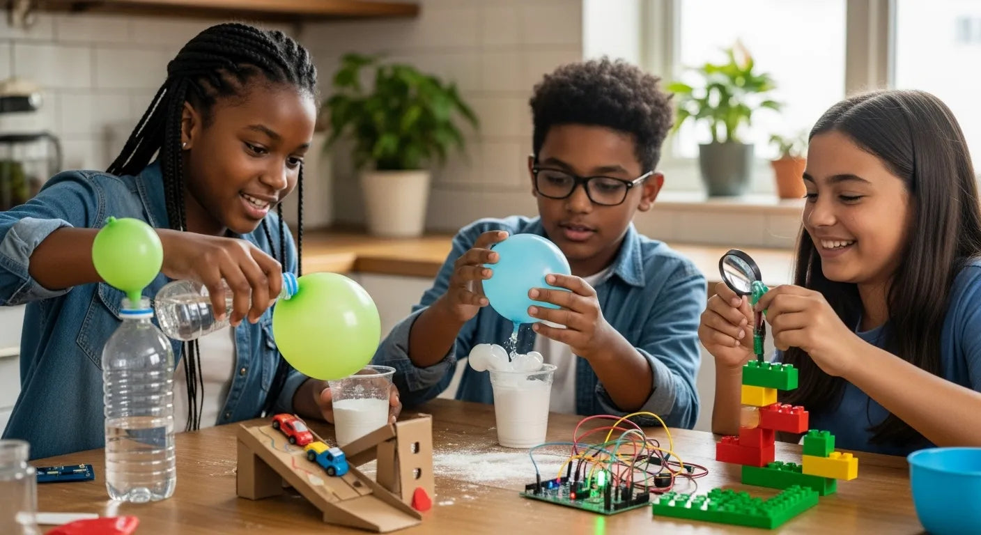 Easy STEM Challenges for Middle School Fun at Home | I'm the Chef Too