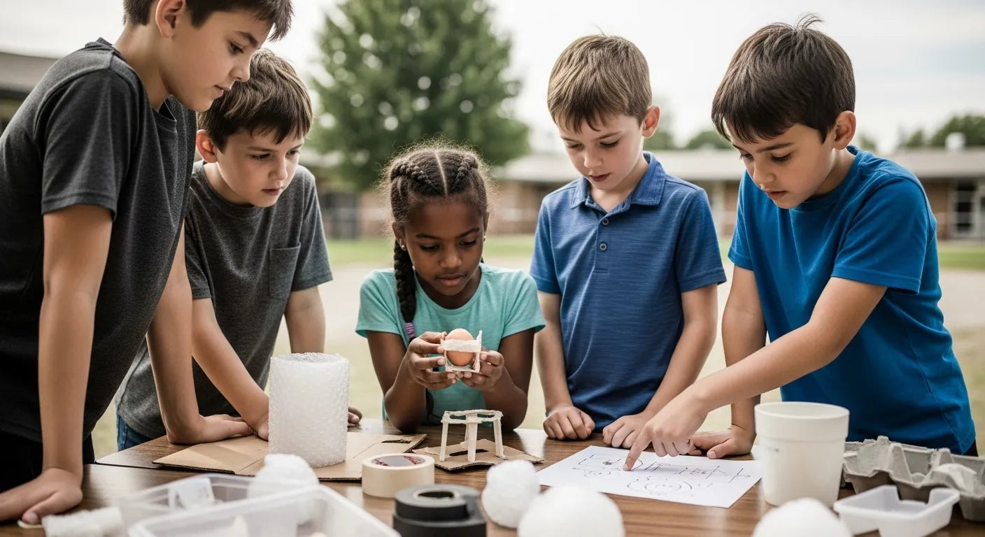 Egg Drop STEM Project: Gravity-Defying Fun for Curious Kids | I'm the ...