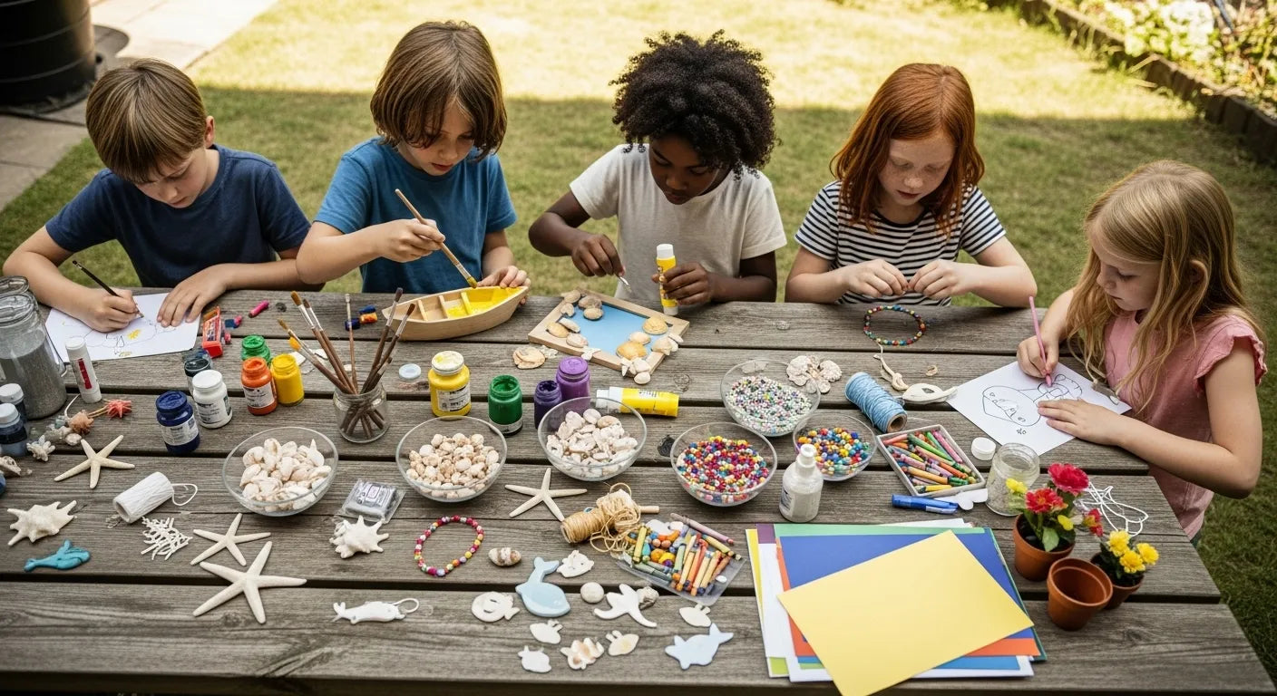 Endless Summer Fun: Engaging Summer Kids Craft Ideas for Creative ...