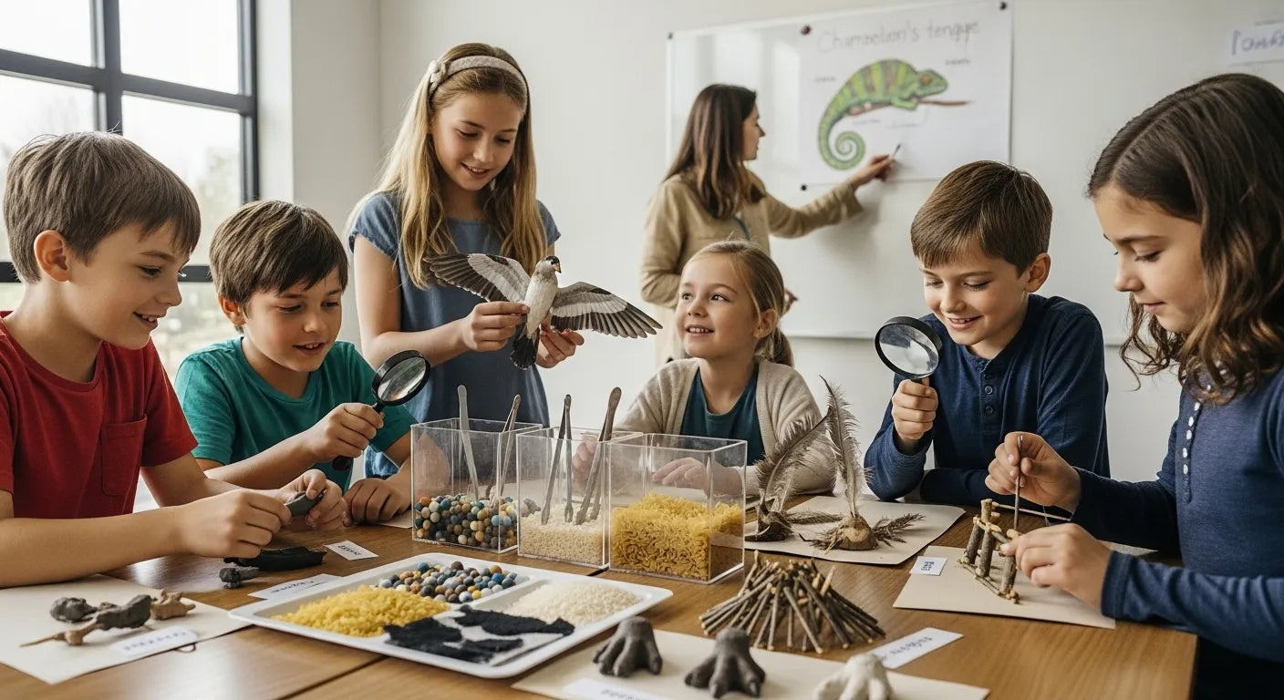 Engaging Animal Adaptations STEM Projects for Kids | I'm the Chef Too