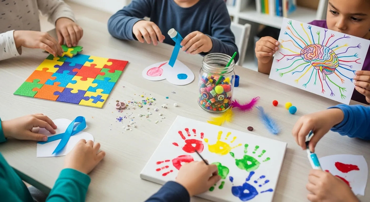 Engaging Autism Awareness Crafts for Kids: Celebrating Neurodiversity ...