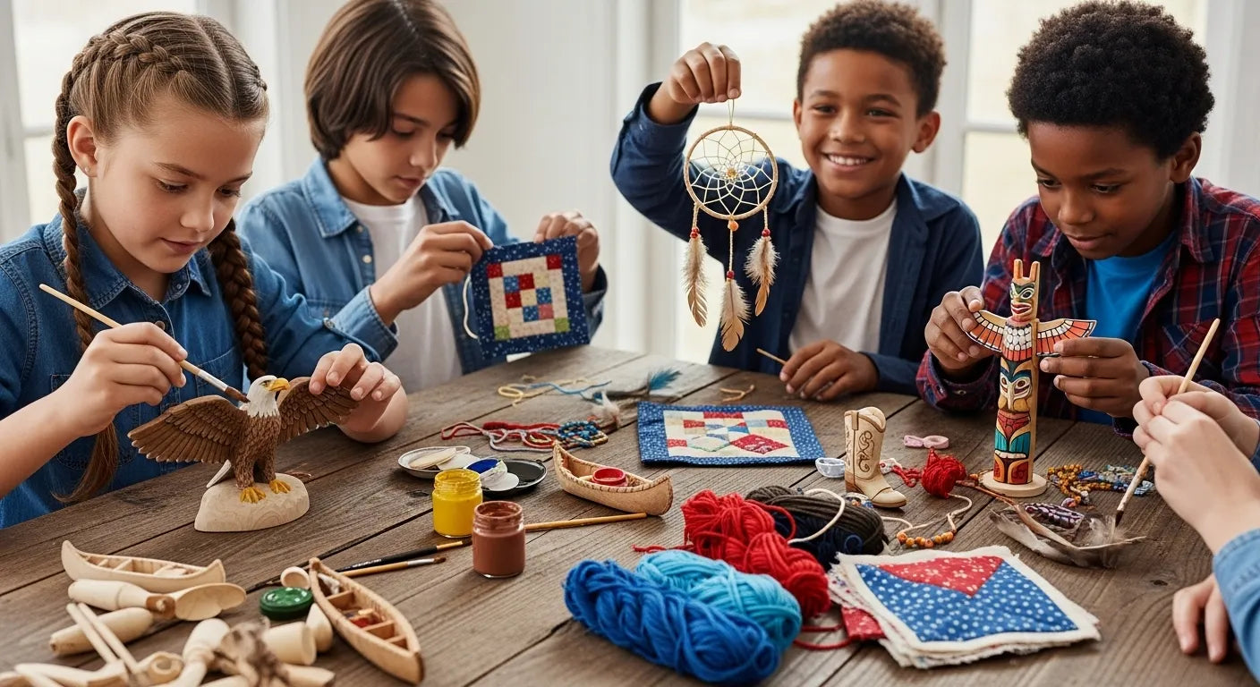 Engaging Minds: Discovering American Crafts for Kids | I'm the Chef Too