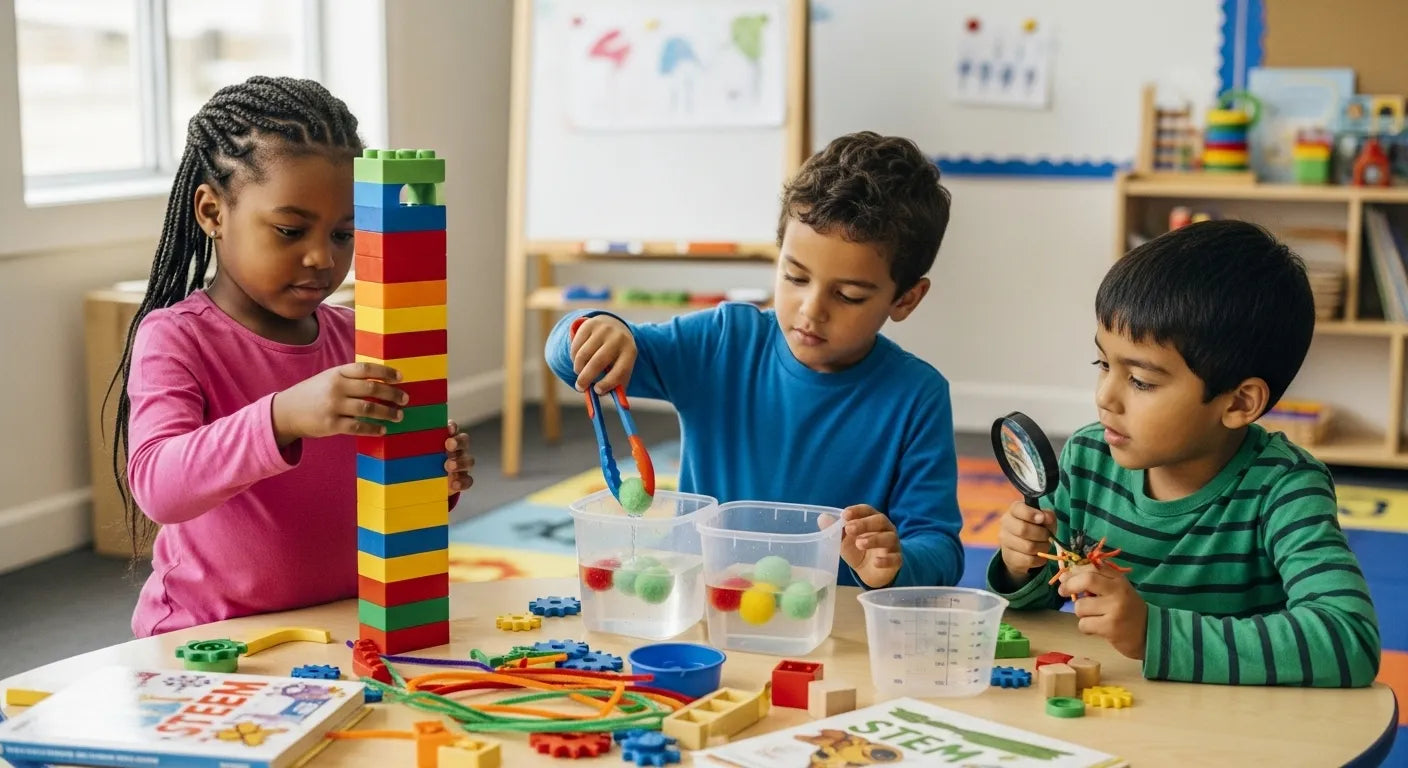 Engaging STEM Challenges for Kindergarten Fun | I'm the Chef Too