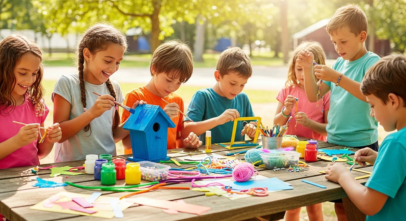 Engaging Summer Camp Crafts for Kids: Hands-On Adventures for Summer ...