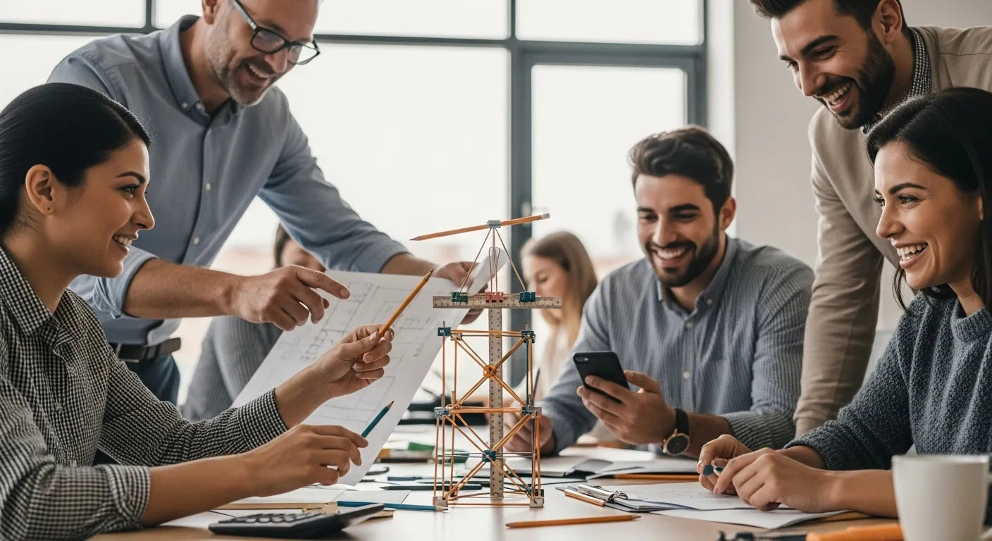Engineer Fun: The Pencil Tower STEM Challenge | I'm the Chef Too