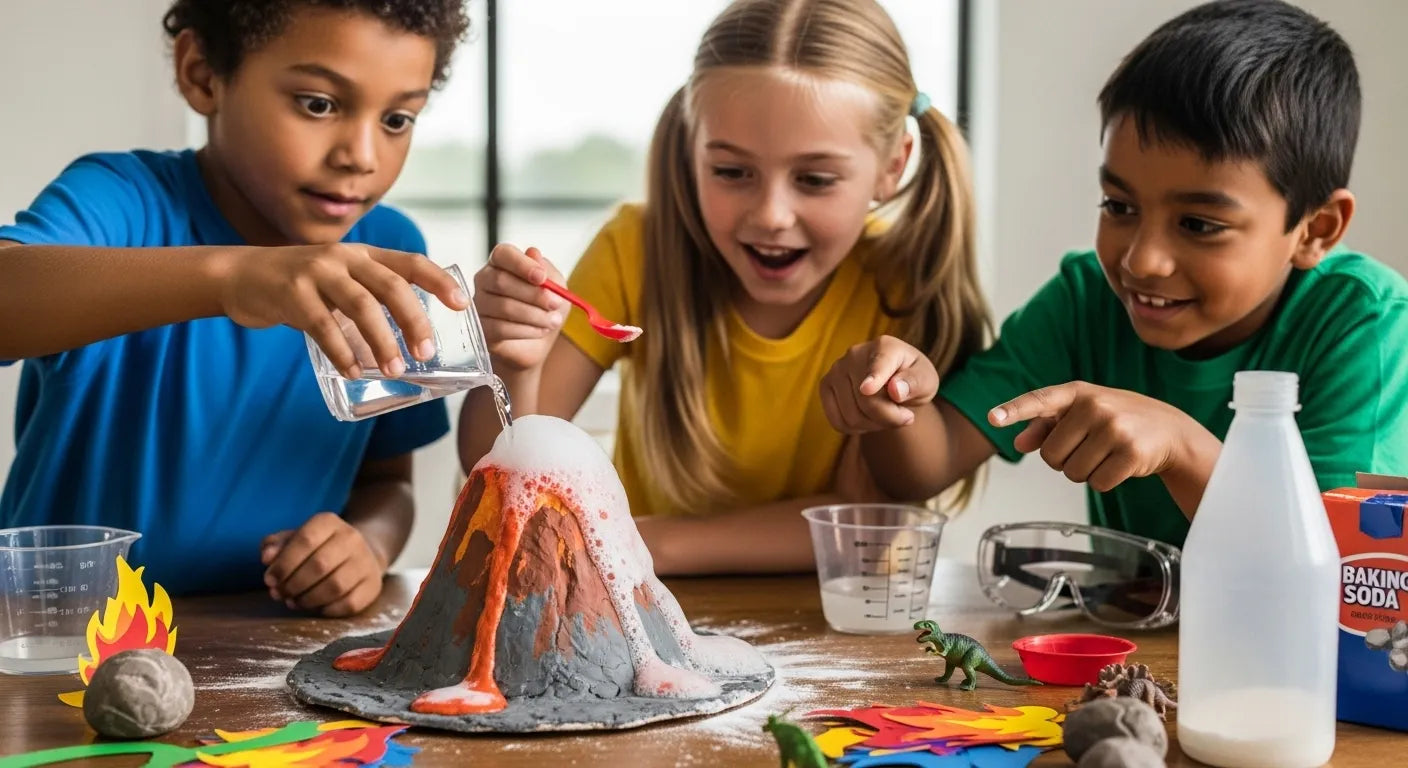 Erupting Fun: Volcano Crafts & STEM for Kids | I'm the Chef Too