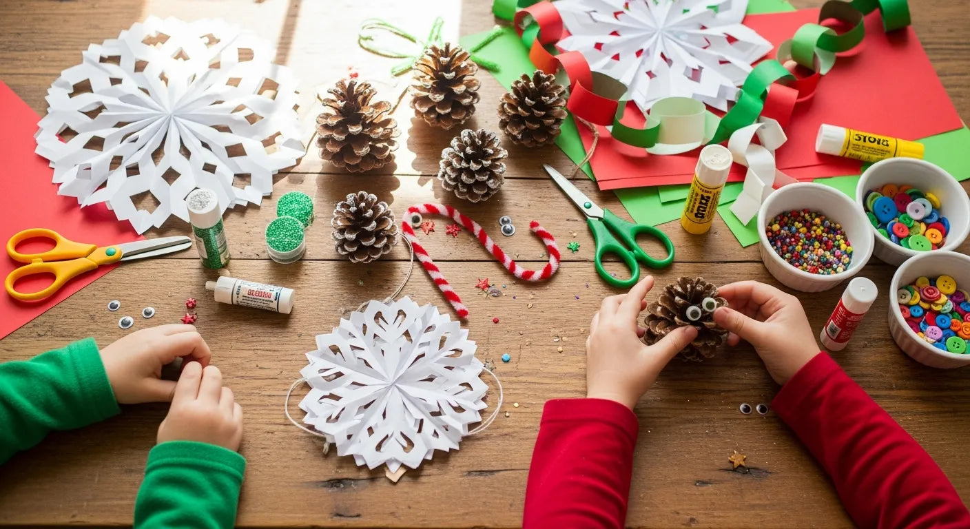 Festive & Fun: Easy Christmas Crafts for Kids | I'm the Chef Too