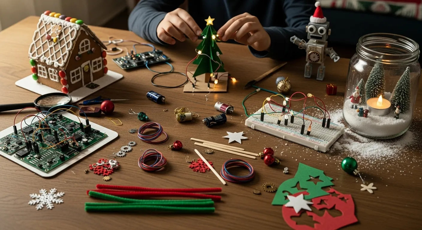 Festive Holiday STEM Projects for Kids | I'm the Chef Too