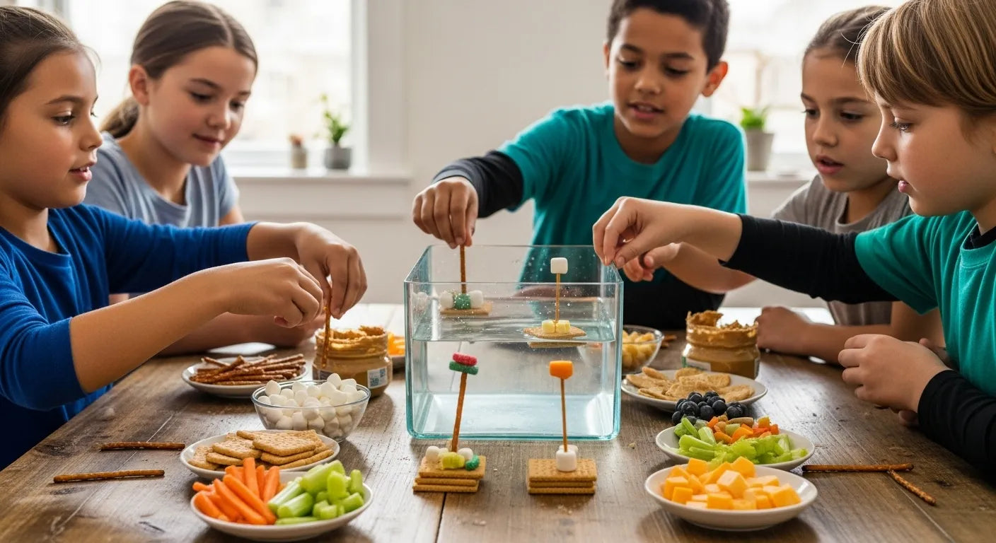 Float Your Boat STEM Challenge: Edible STEM Adventures | I'm the Chef Too
