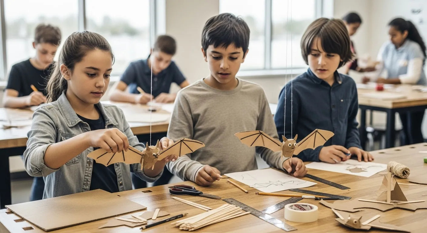 Flying Bat STEM Challenge: Soaring Science Fun! | I'm the Chef Too