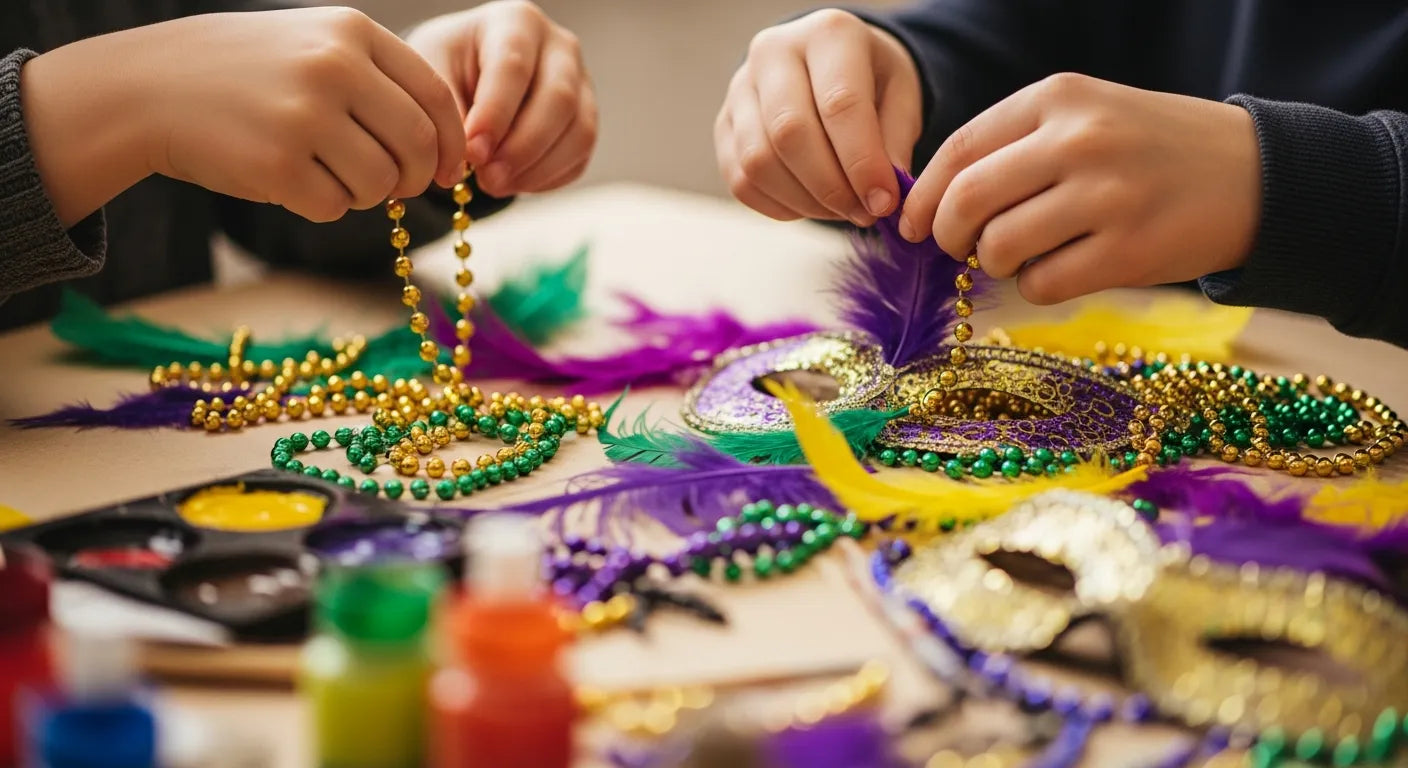 Mardi Gras Projects for Kids: STEM & Art Activity Ideas