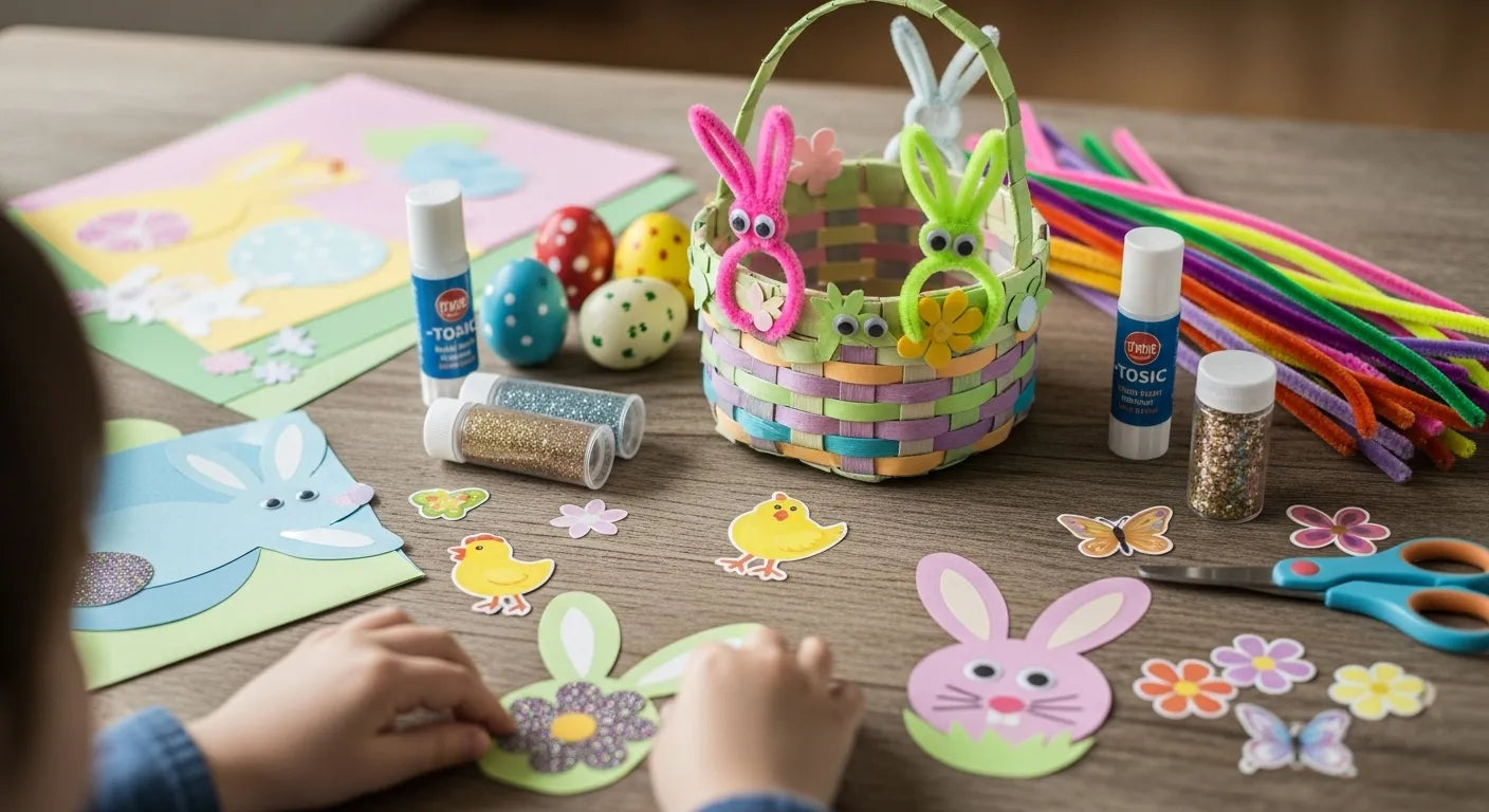 Fun Easter Basket Crafts for Kids: DIY Adventures | I'm the Chef Too