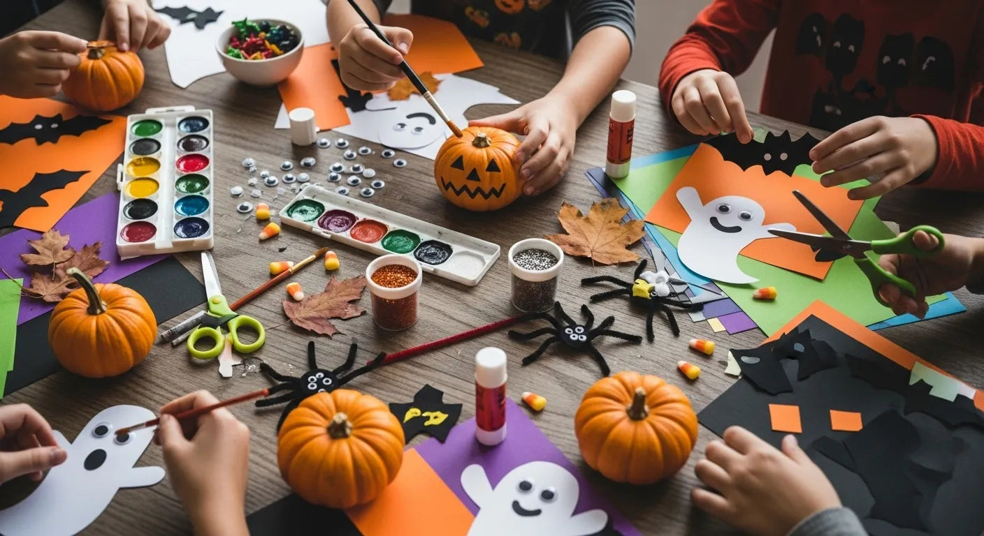 Fun Halloween Arts & Crafts for Kids: Spooky Learning! | I'm the Chef Too