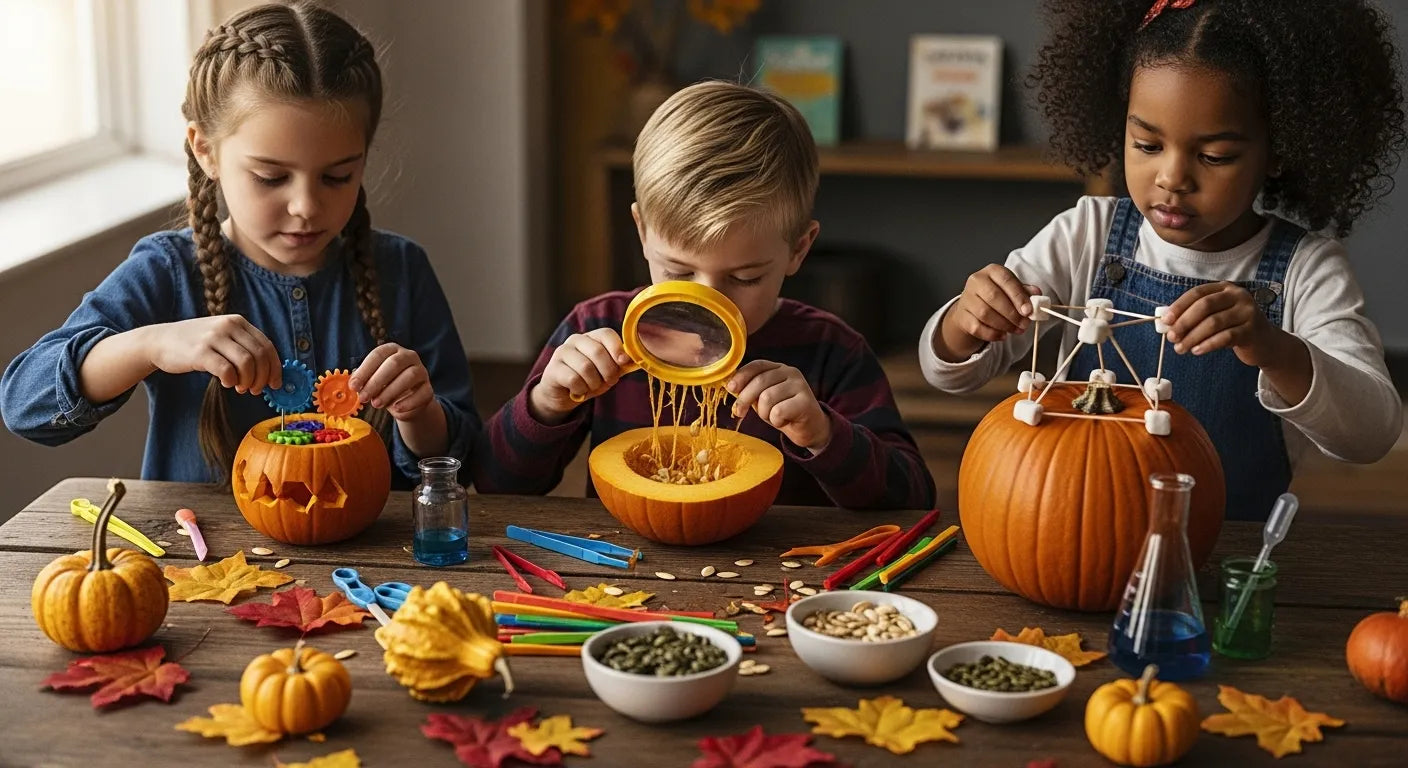 Fun Pumpkin STEM Projects for Little Learners | I'm the Chef Too